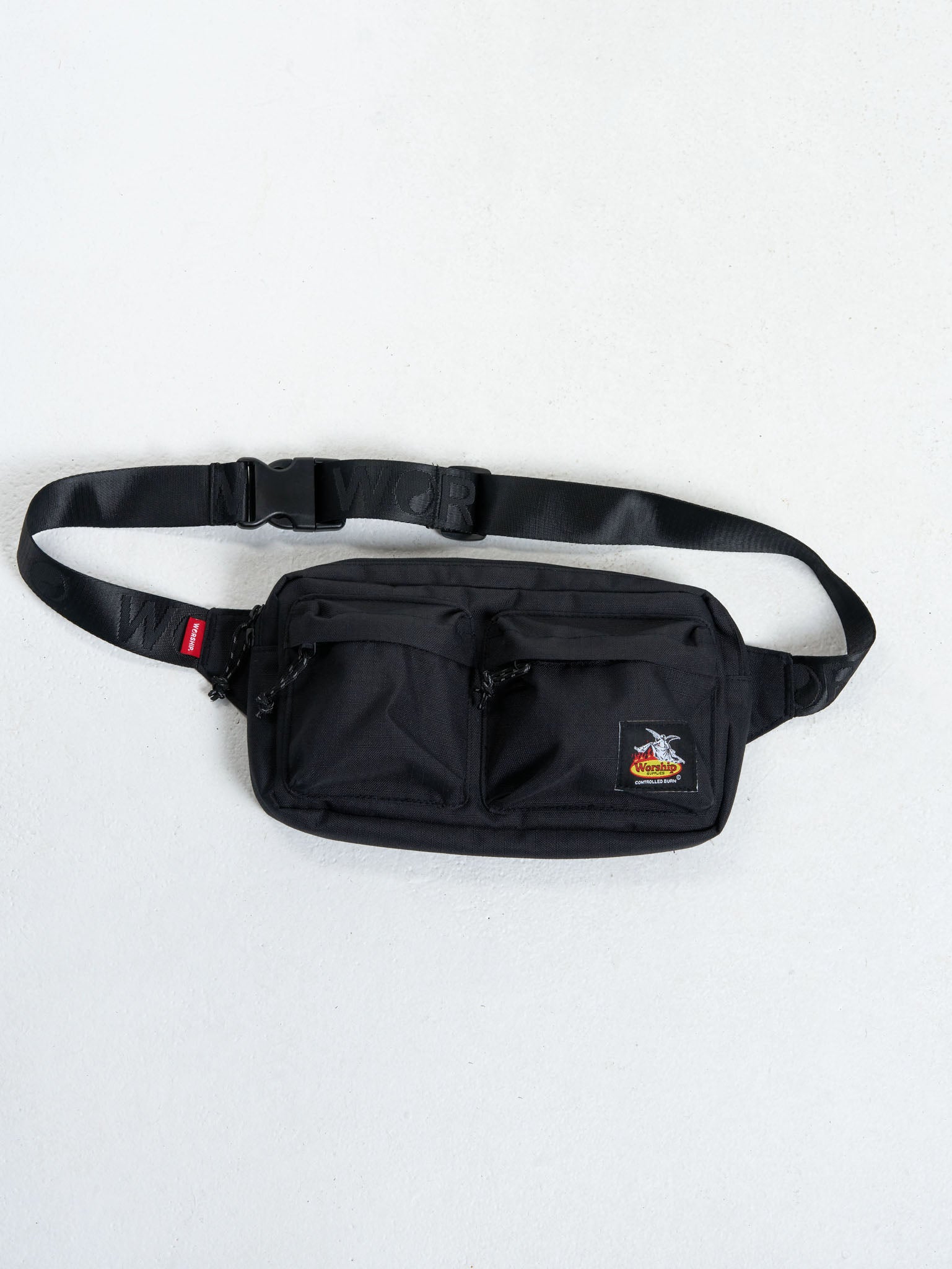 Fly Boi Cross Body Hip Bag - Black – Worship Supplies