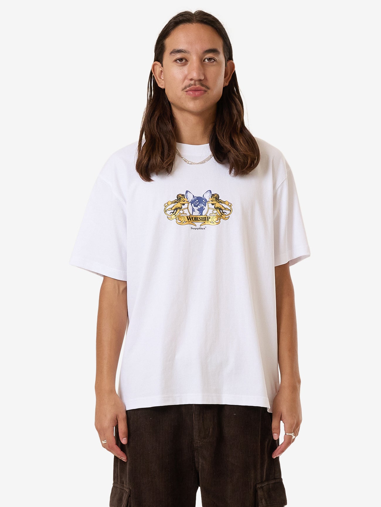 Hank Tee in White | Worship Supplies
