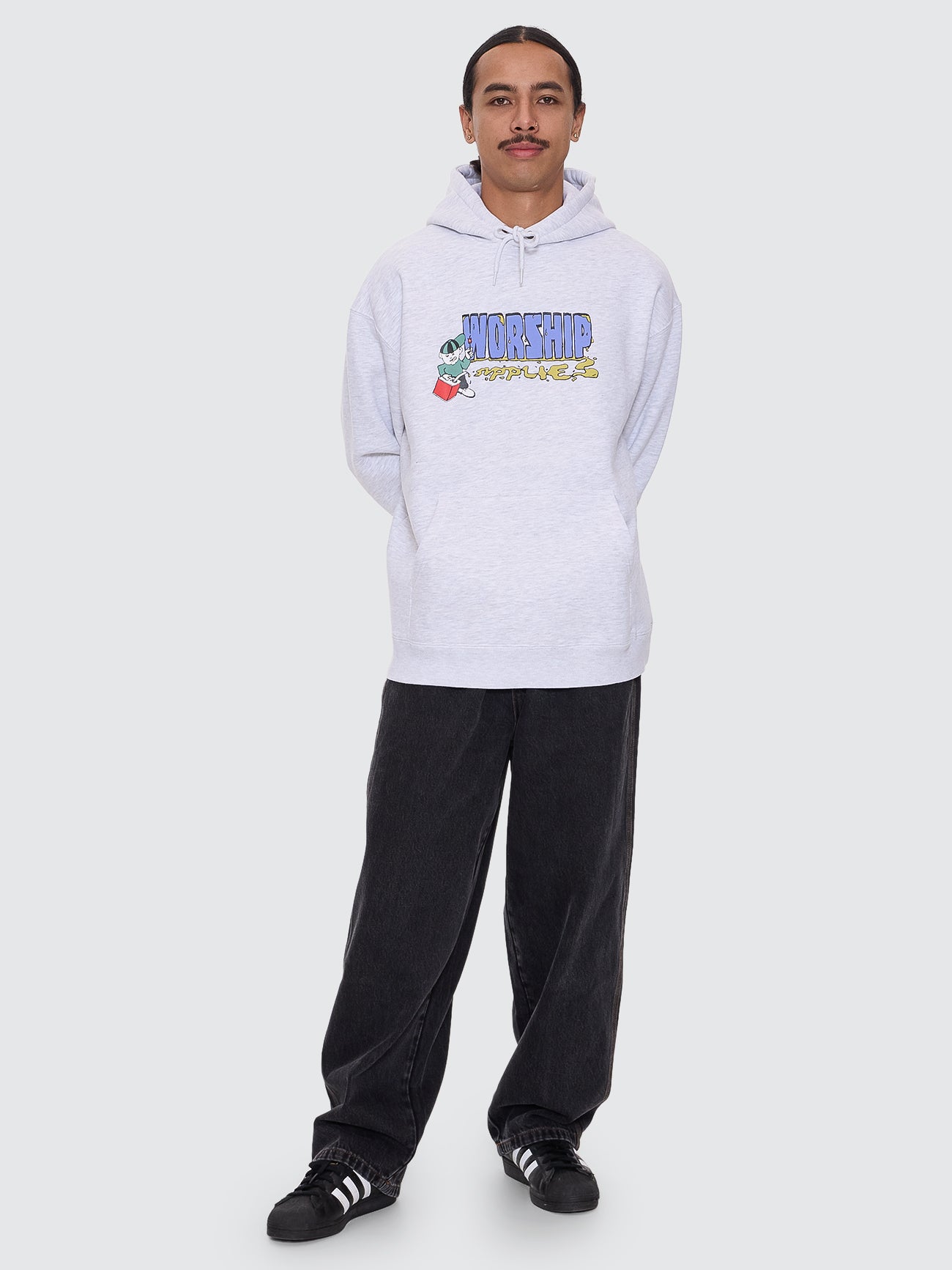 Pyrotechnic Pull Over Hood - Snow Marle | Worship Supplies