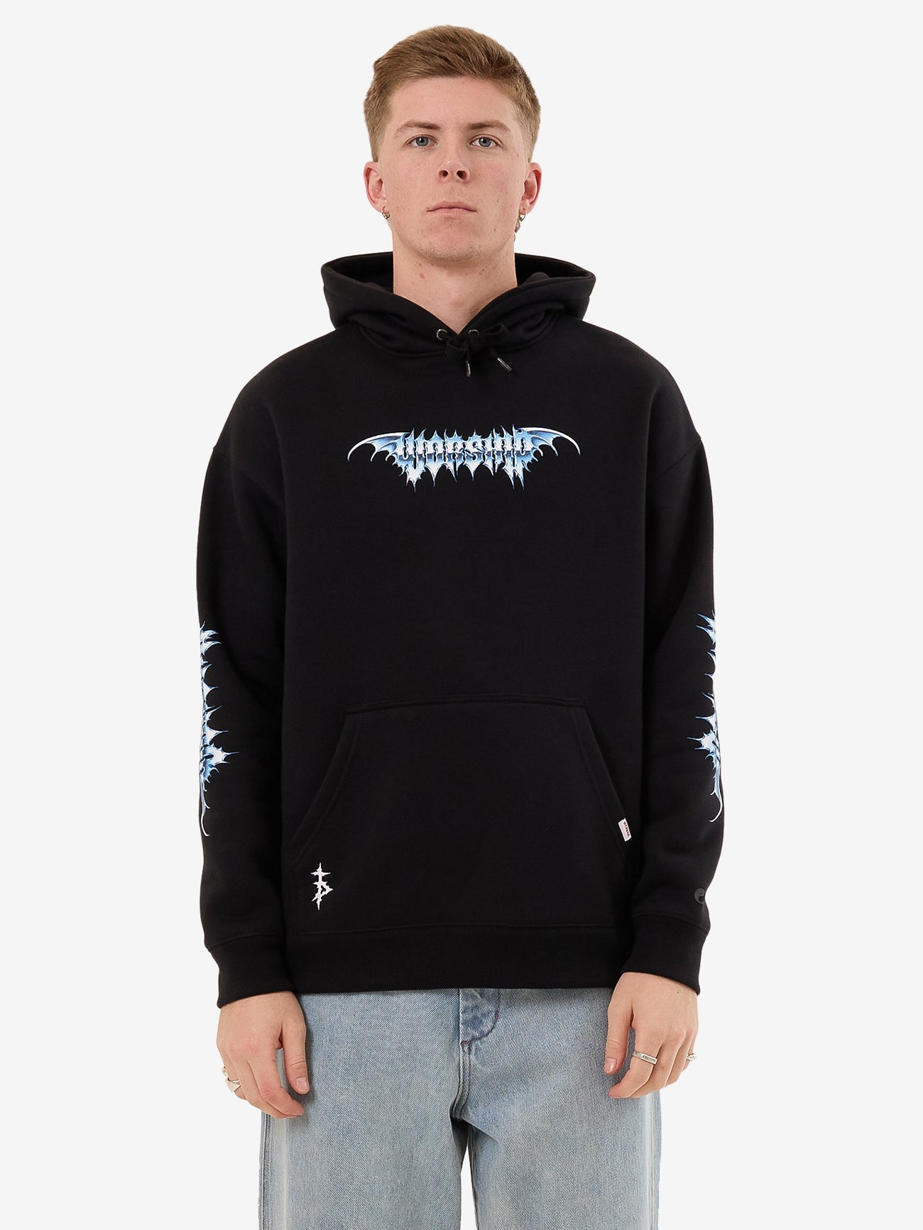 Pure Doom Pullover Hood in Black | Worship Supplies