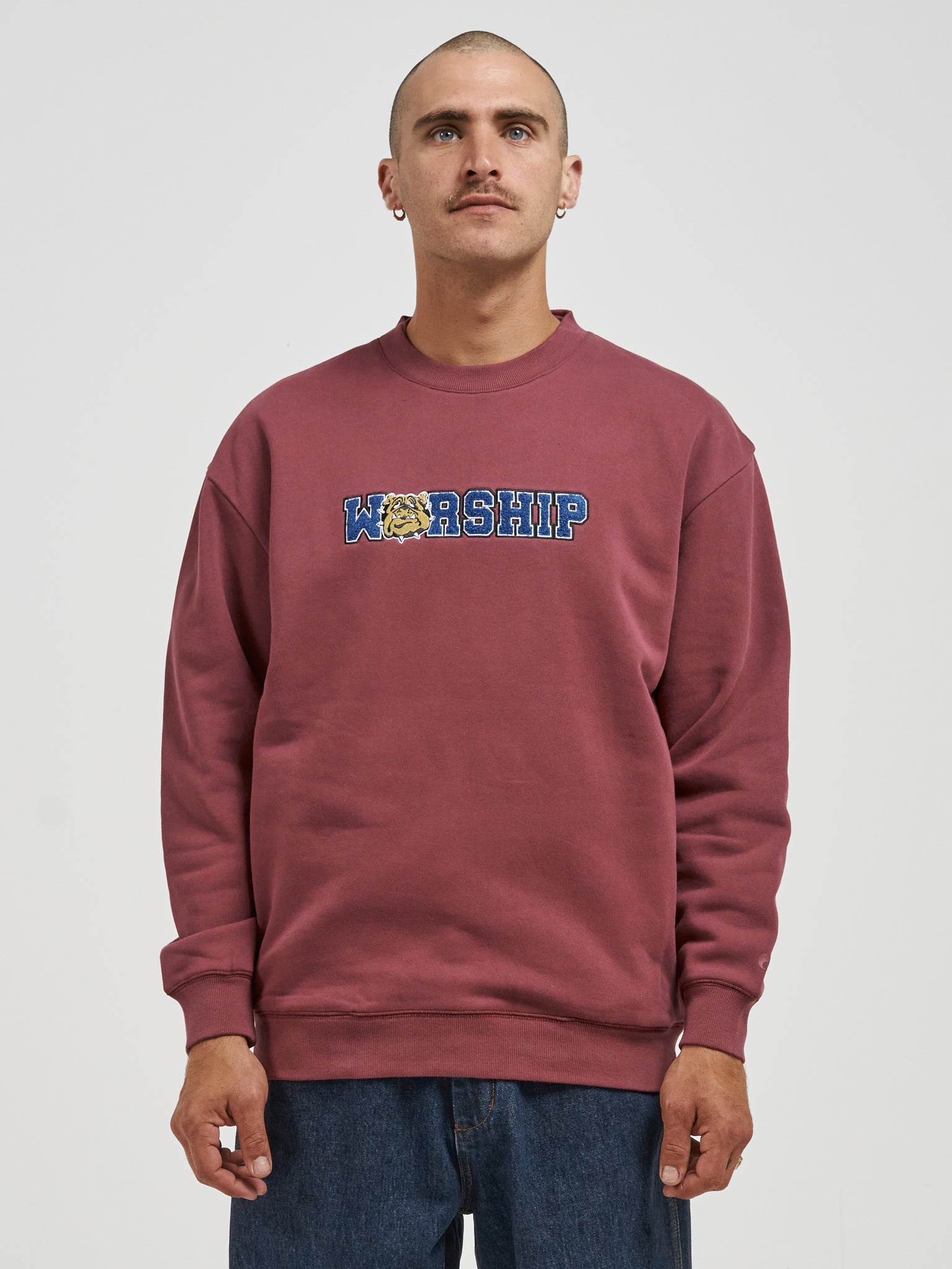 Dog Pound Crew Fleece - Wine | Worship Supplies