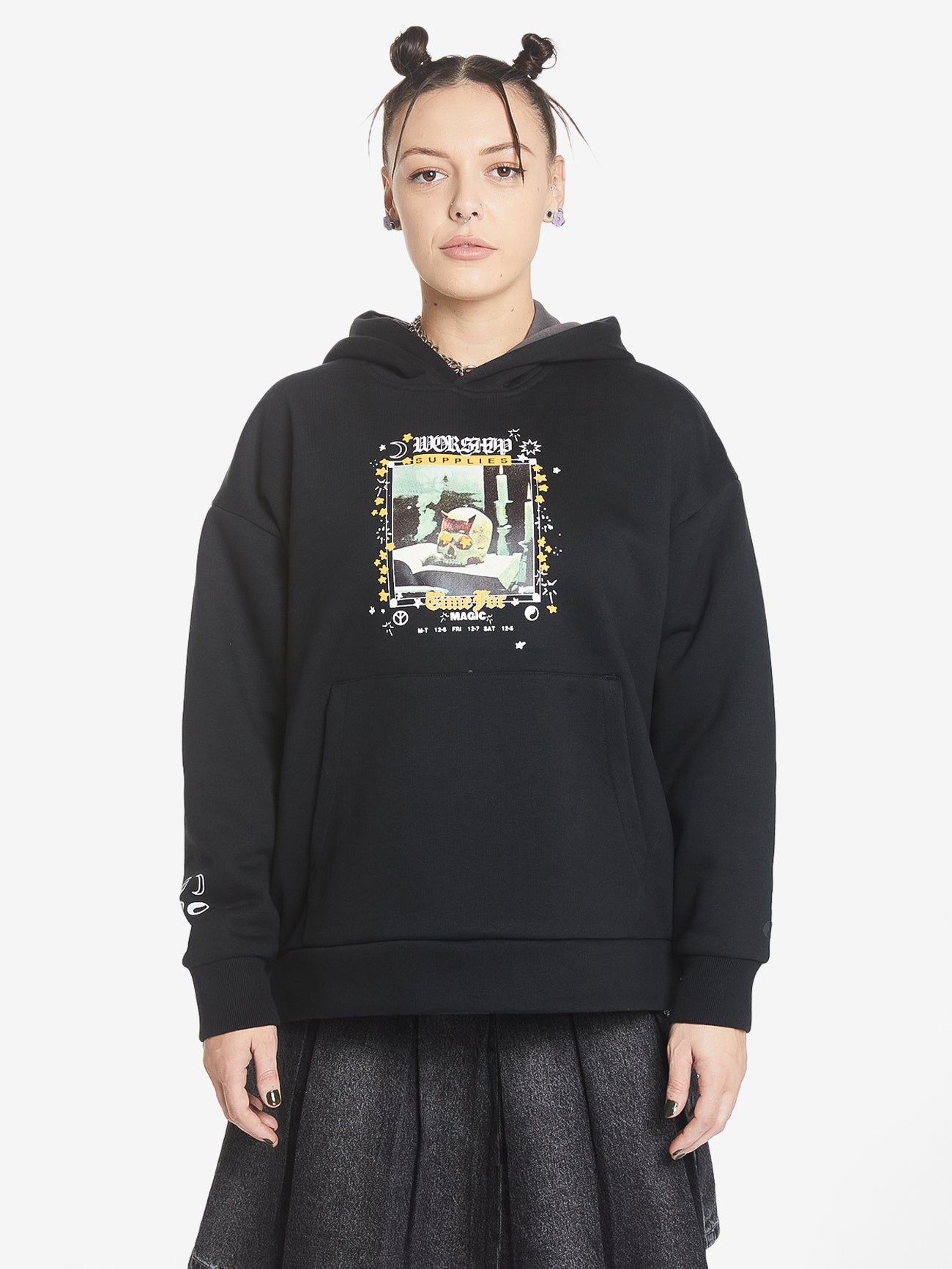 Black Magic Box Fit Hood - Black | Worship Supplies